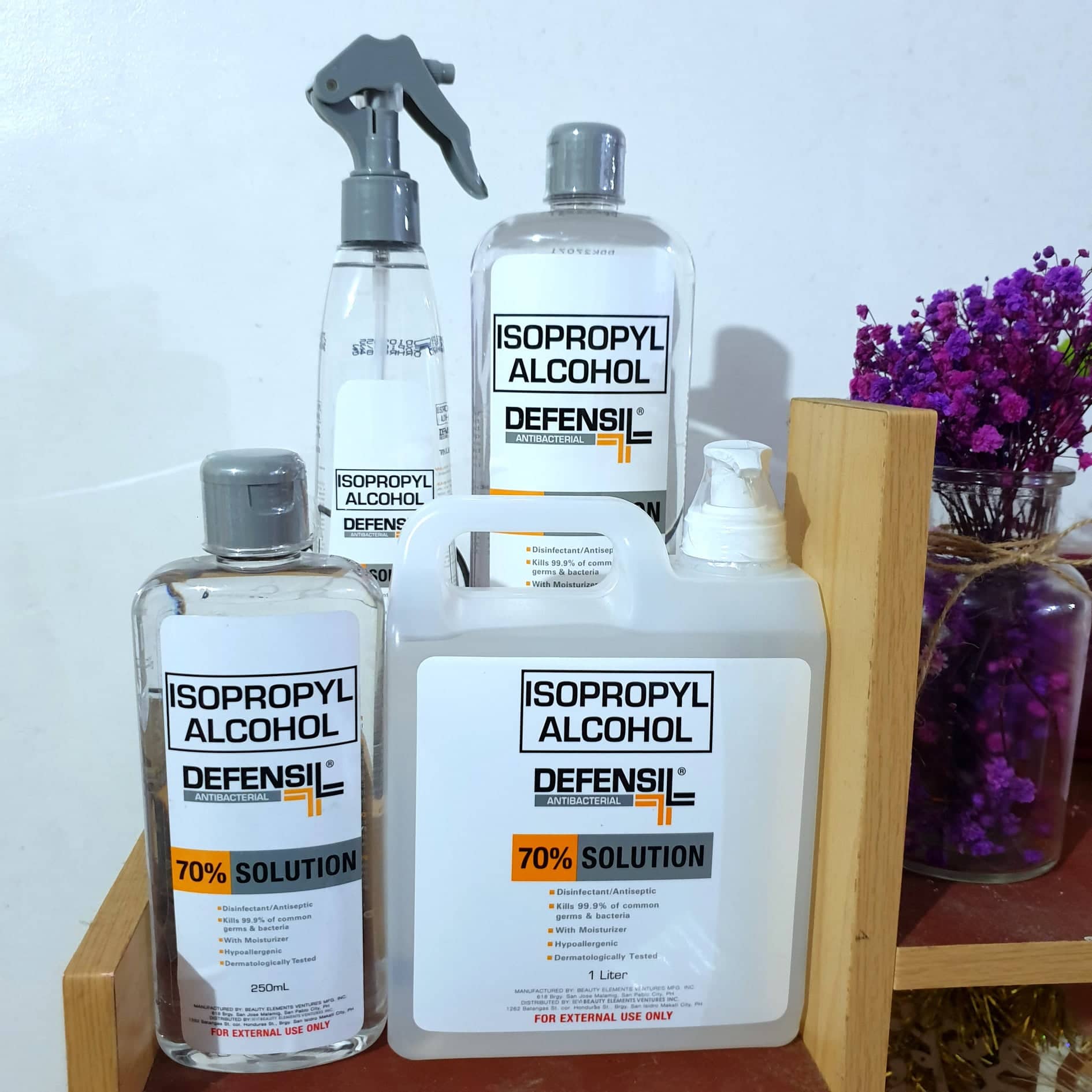 Live Safe with Defensil Isopropyl Alcohol - One Proud Momma