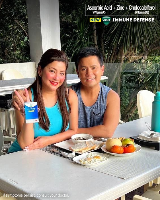 Vicks Immune Defense: Regine and Ogie Alcasid share Defense Tips - One ...