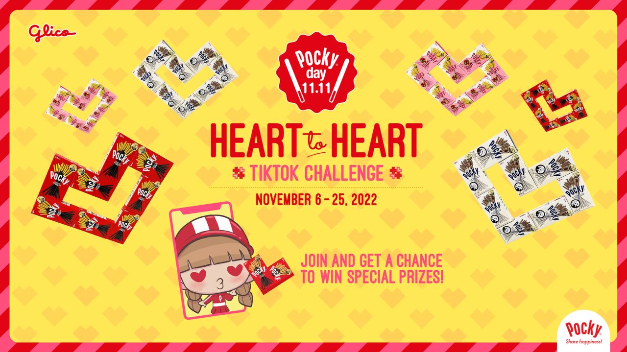 Pocky Heart-to-Heart TikTok Challenge - One Proud Momma