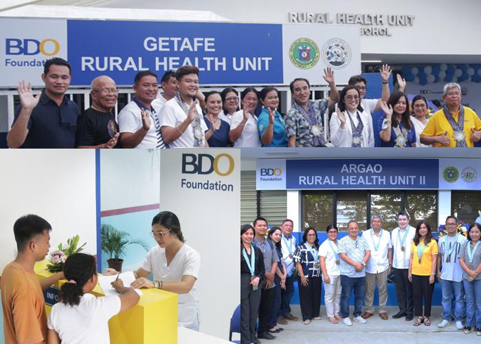 BDO Foundation Completes Rehabilitation of Rural Health Units in Bohol ...