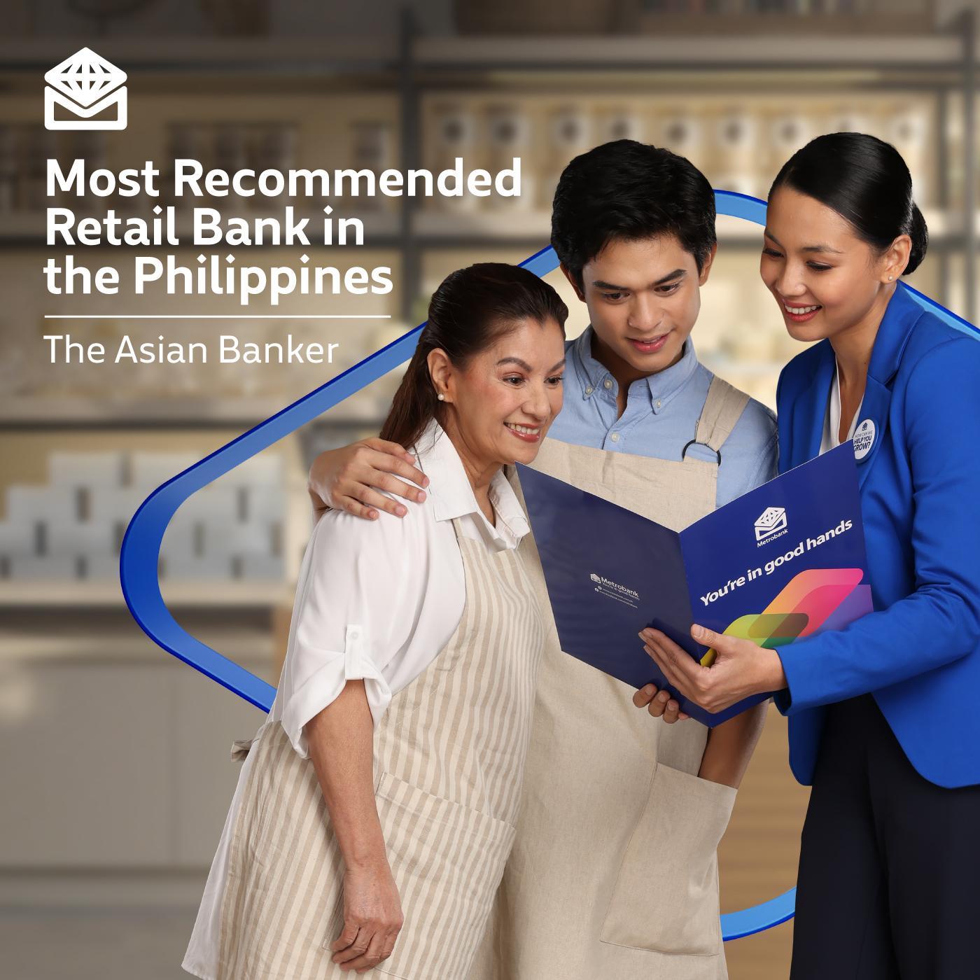Metrobank Most Recommended Retail Bank in the PH according to The Asian Banker - One Proud Momma