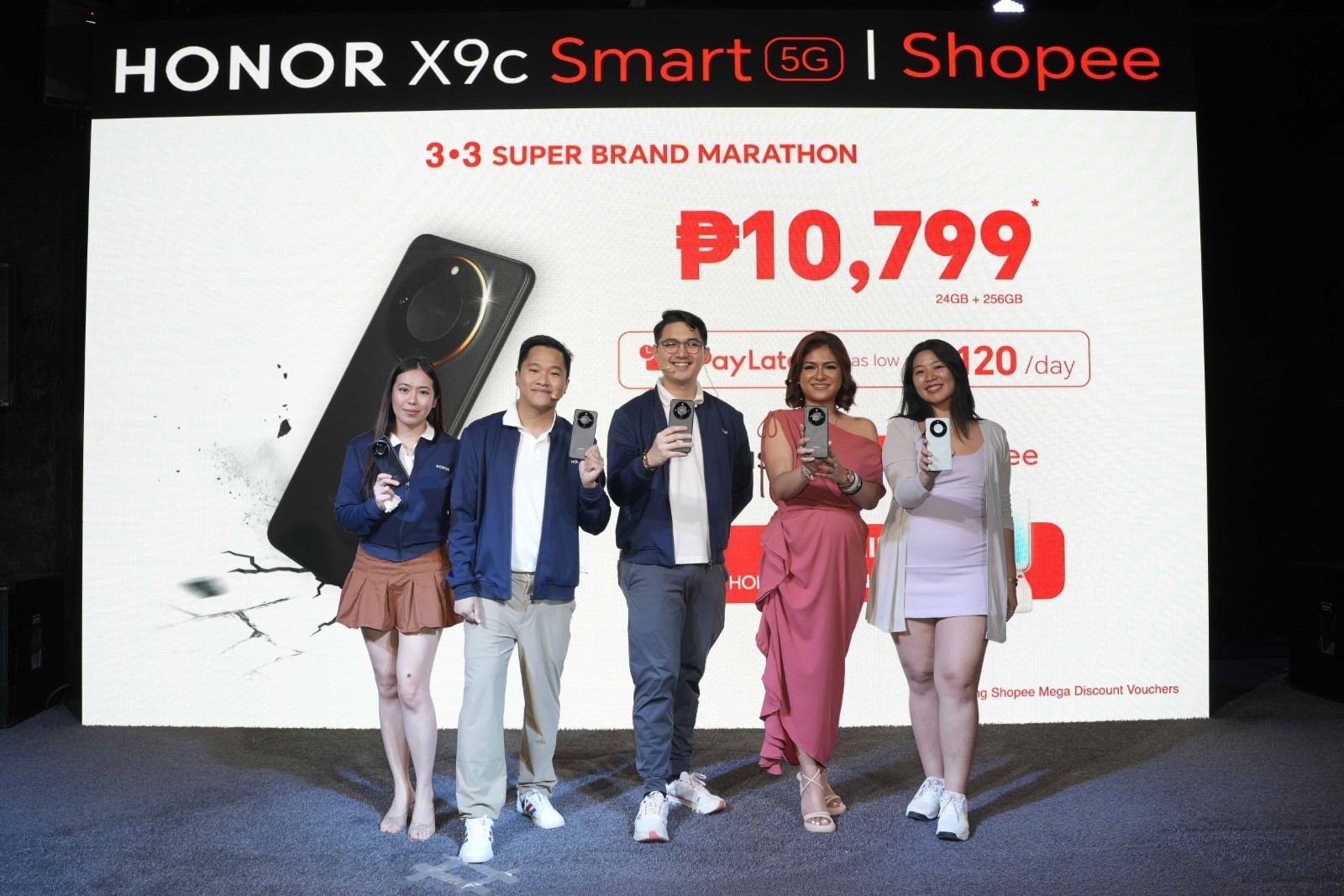 HONOR X9c Smart 5G on Shopee 3.3 Sale