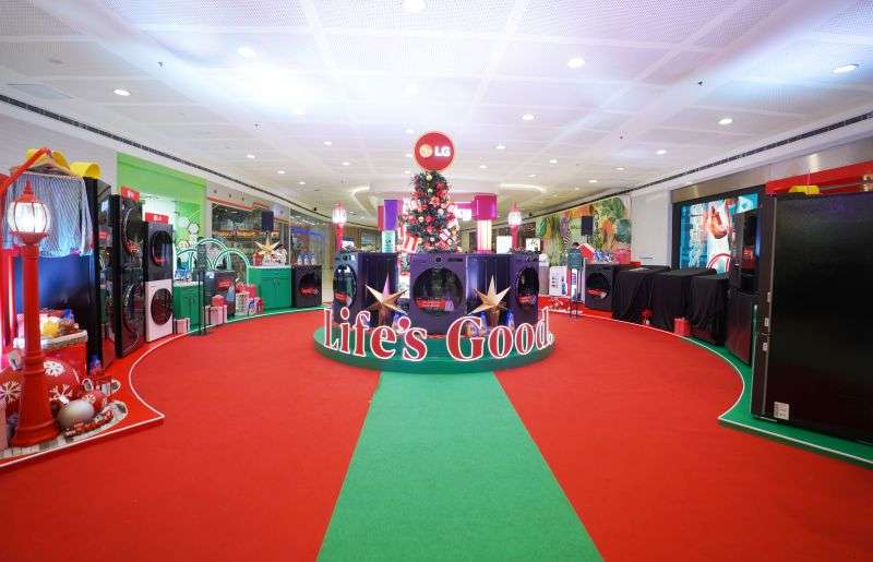 LG Brings Joy to the Holidays with Joyful Clean Pop-Up