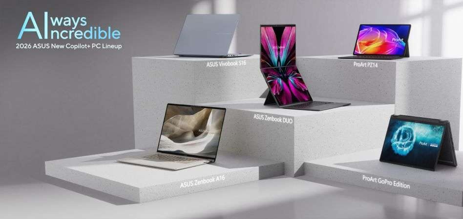 New ASUS Laptops and AI PC Lineup at CES 2026