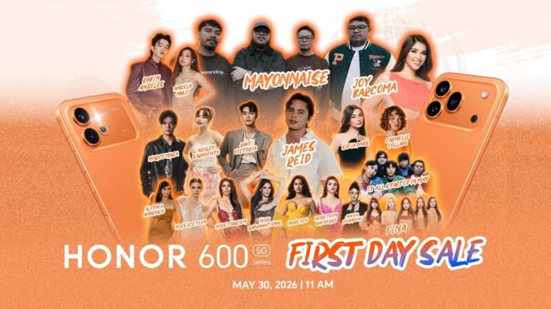 James Reid, RabGel to Lead the Excitement at HONOR 600 First Day Sale ...